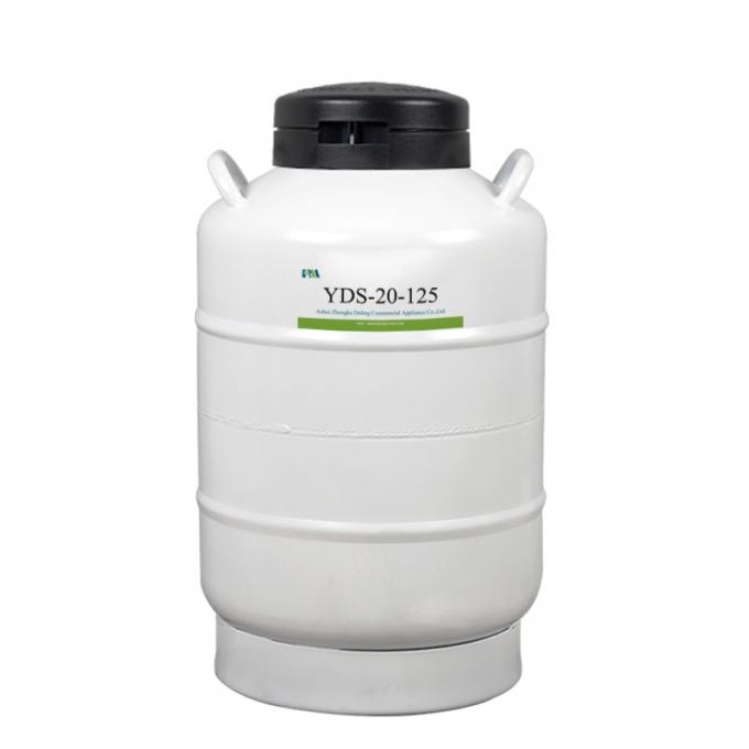 YDS-35-210 Liquid Nitrogen Cryogenic Tank , Large Liquid Nitrogen Storage Tank